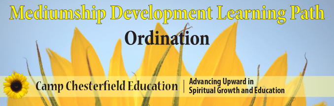 Ordination Program - Historic Camp Chesterfield